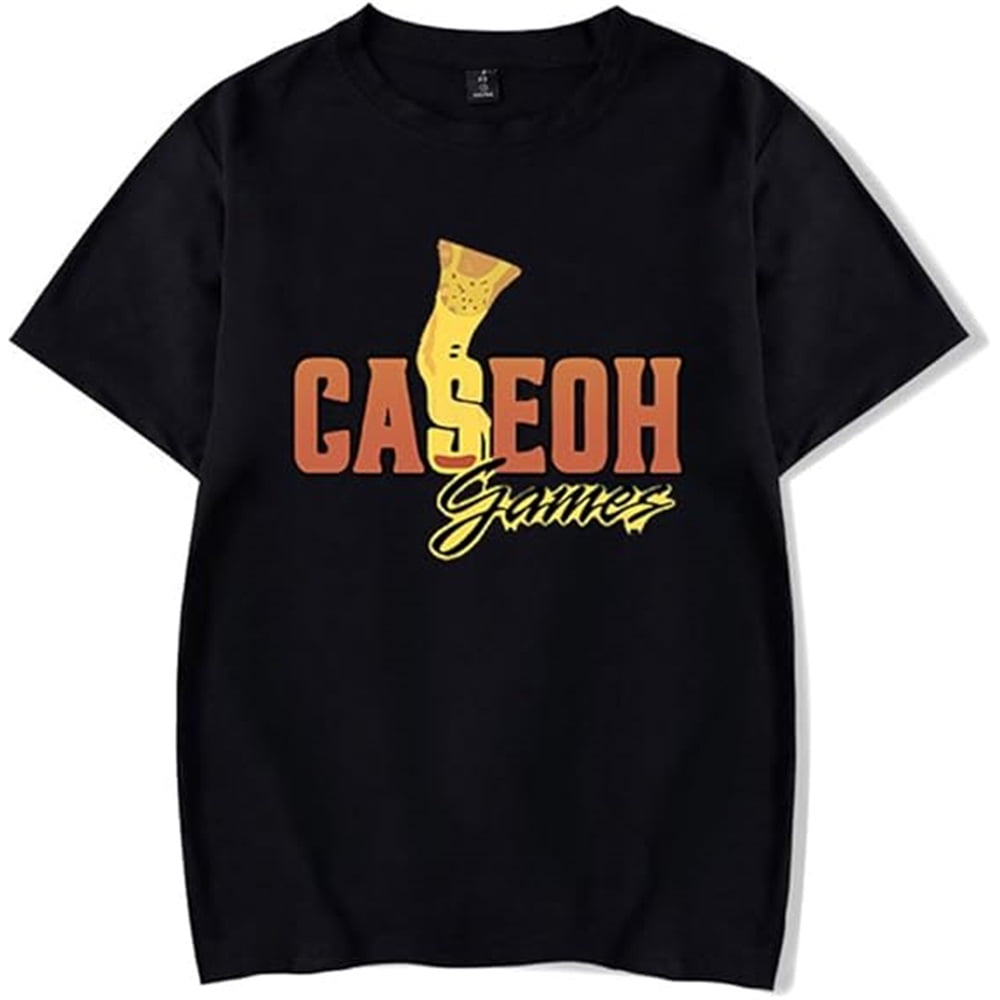 CaseOh Games T-Shirt Fashion Short Sleeve Men Women Unique Crewneck ...