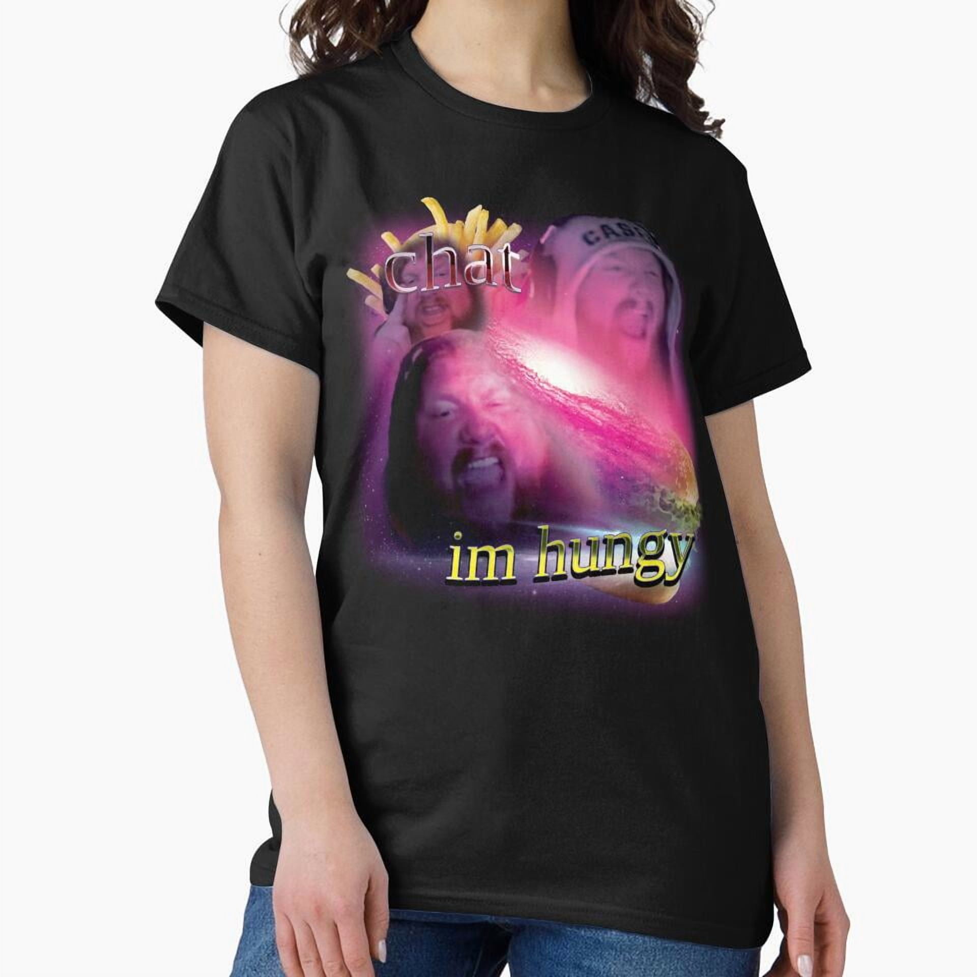 CaseOh Hungry Meme Space Vibes Streamer Inspired Retro Graphic Unisex T ...