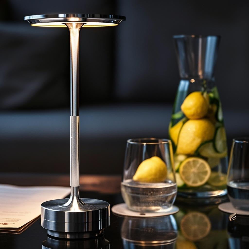 Casekis Ecolume Table Lamp, Portable Led Ecolume Dining Table Light ...