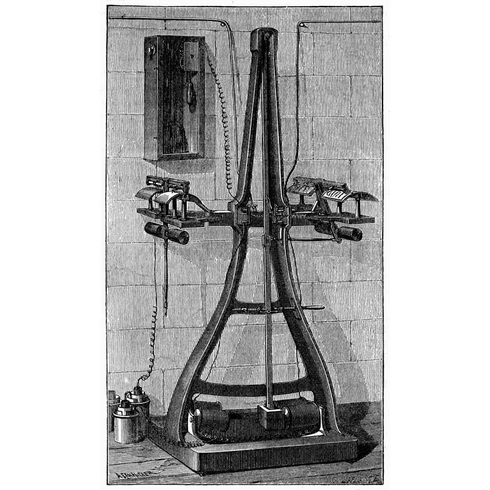 Caselli Pantelegraph. Npantelegraph Invented In 1865 By Giovanni ...