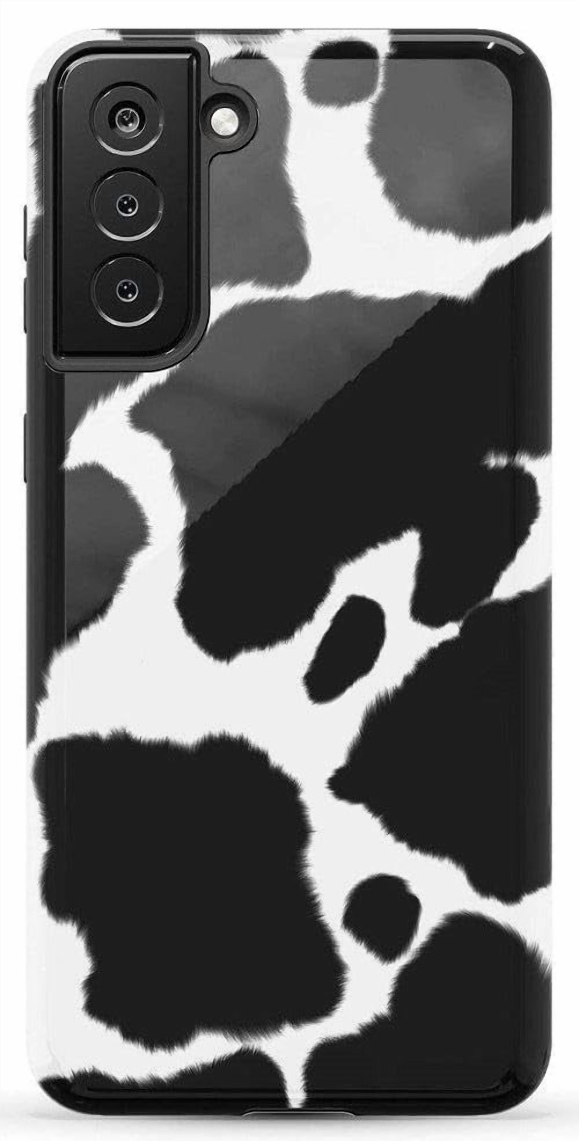 Casely Galaxy S21 Plus Case | Current Mood | Cow Print | Essential Slim ...