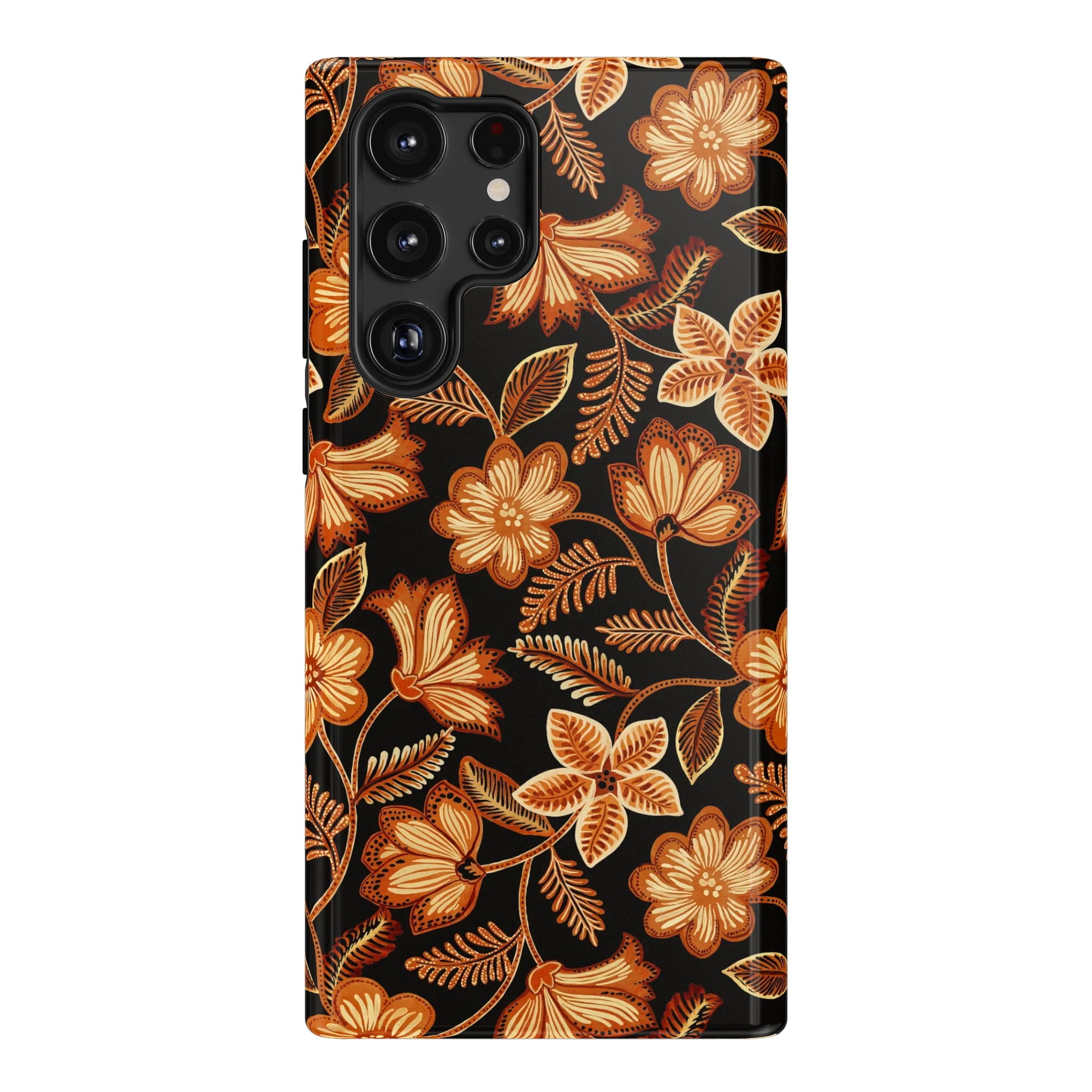Casely Galaxy S22 Ultra Case | Maple Flowers | Floral Foliage ...