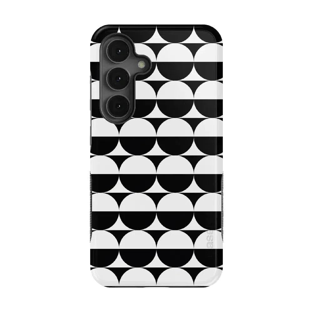 Casely Galaxy S25 Case | Half Moon | High Contrast Design | Compatible ...