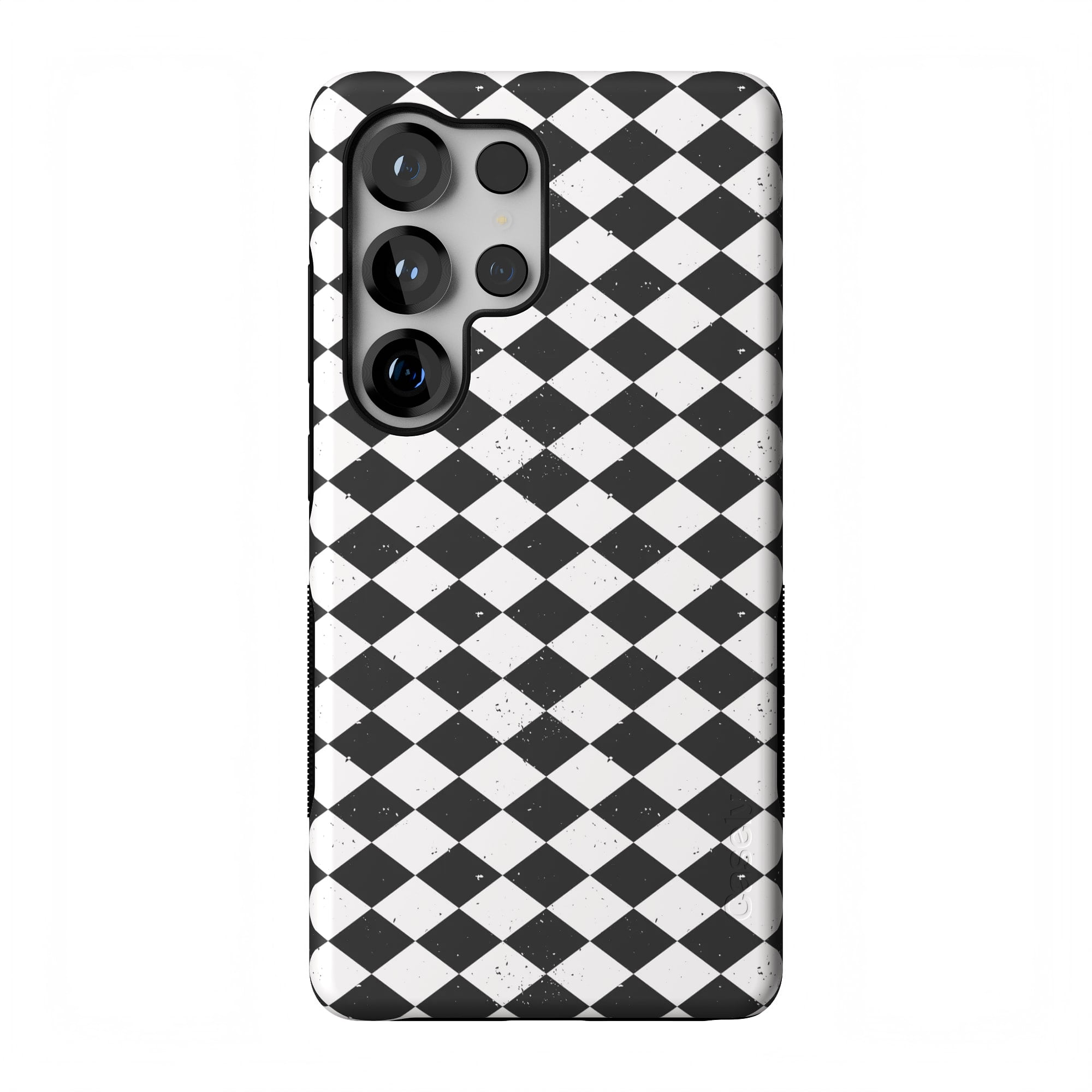 Casely Galaxy S25 Ultra Case | Salem's Hex | Black & White Checkered ...