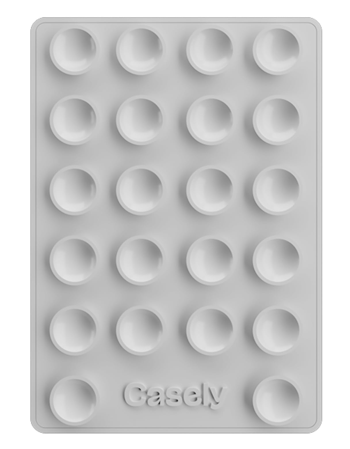 Casely Grippy | White Silicone Suction Phone Mount Compatible with ...