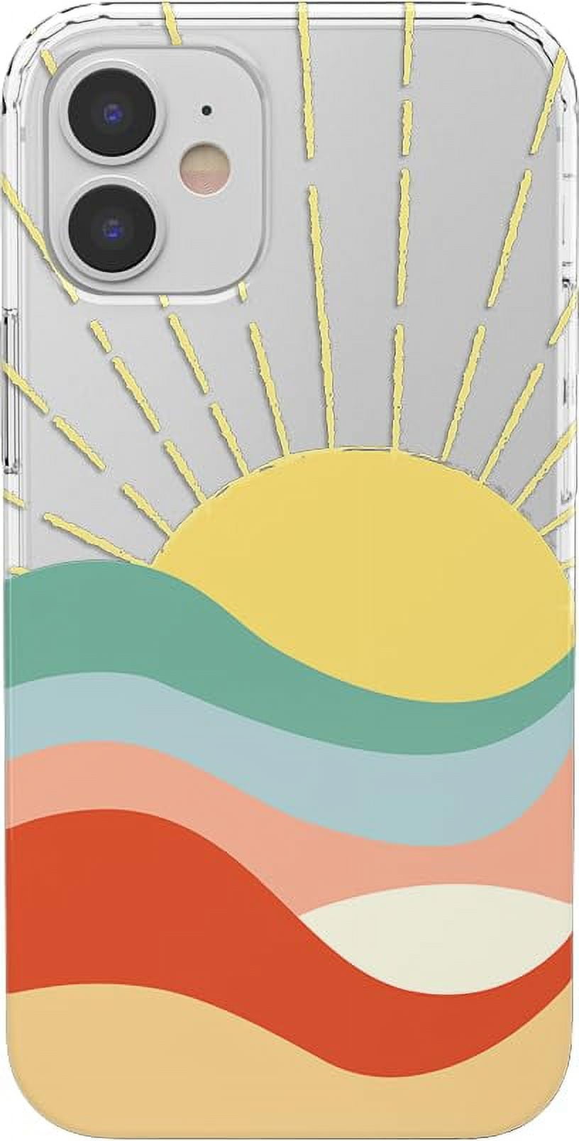 Casely iPhone 11 Case | Here Comes The Sun | Cute Colorblock Sunset ...