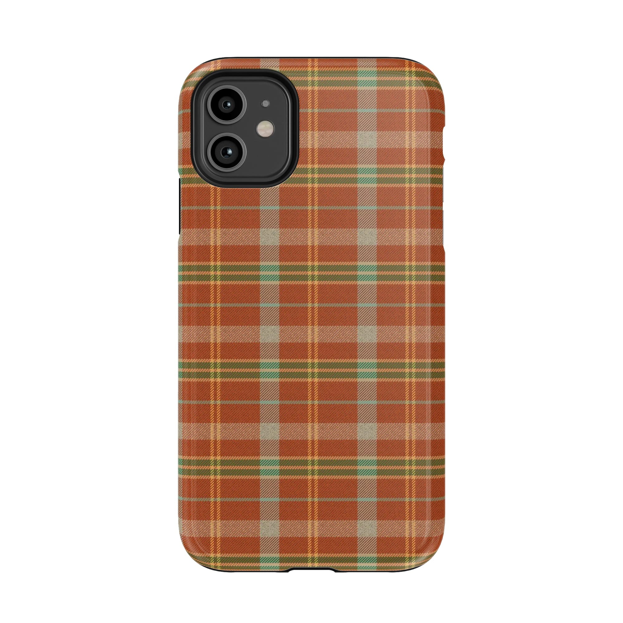 Casely iPhone 11 Case | Spiced Chai | Fall Plaid | Essential Slim Dual ...