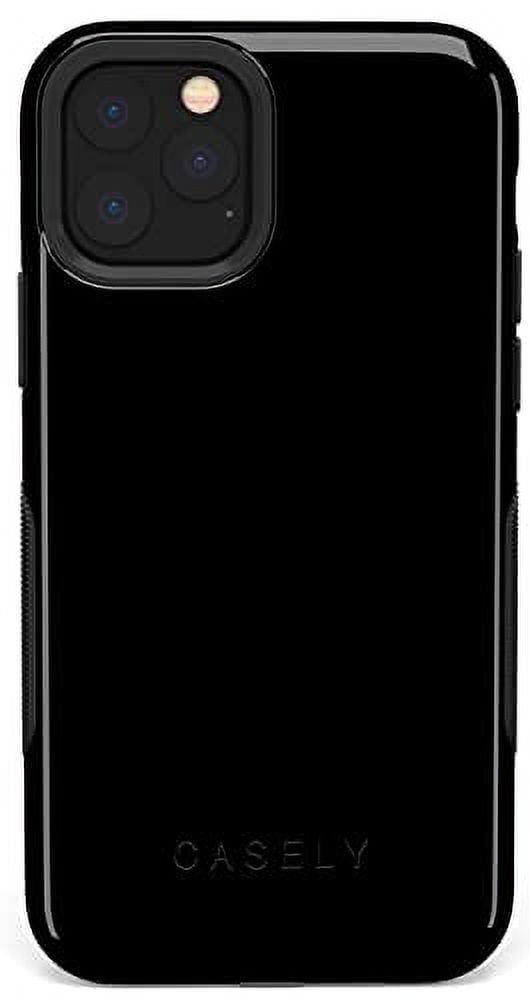 Casely iPhone 11 Pro Max Phone Case | Black on Black | 360 Degree ...