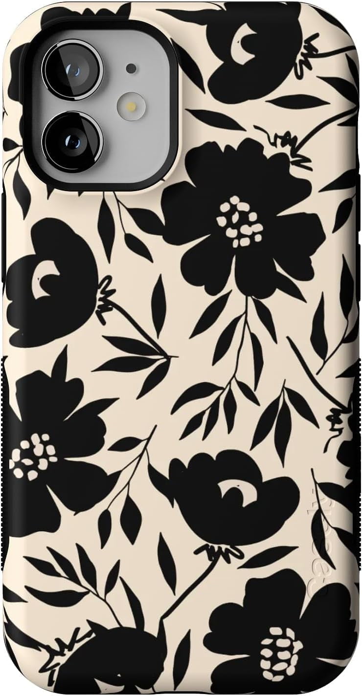 Casely iPhone 12 Mini Case | Dark Fantasy | Contrast Floral ...
