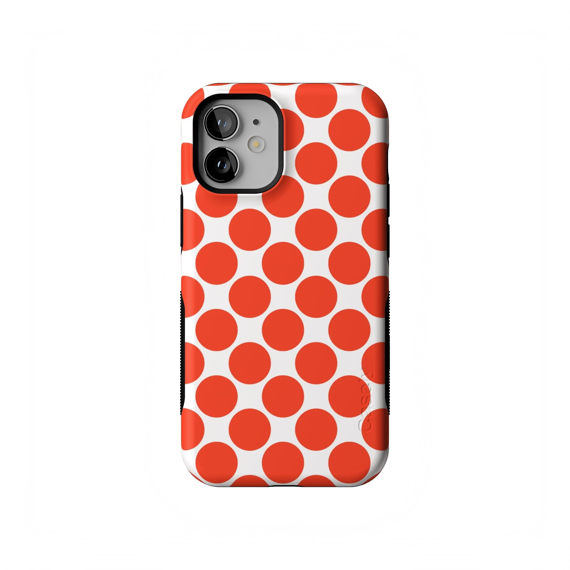 Casely iPhone 12 Mini Case | Red Dots | High Contrast Design ...