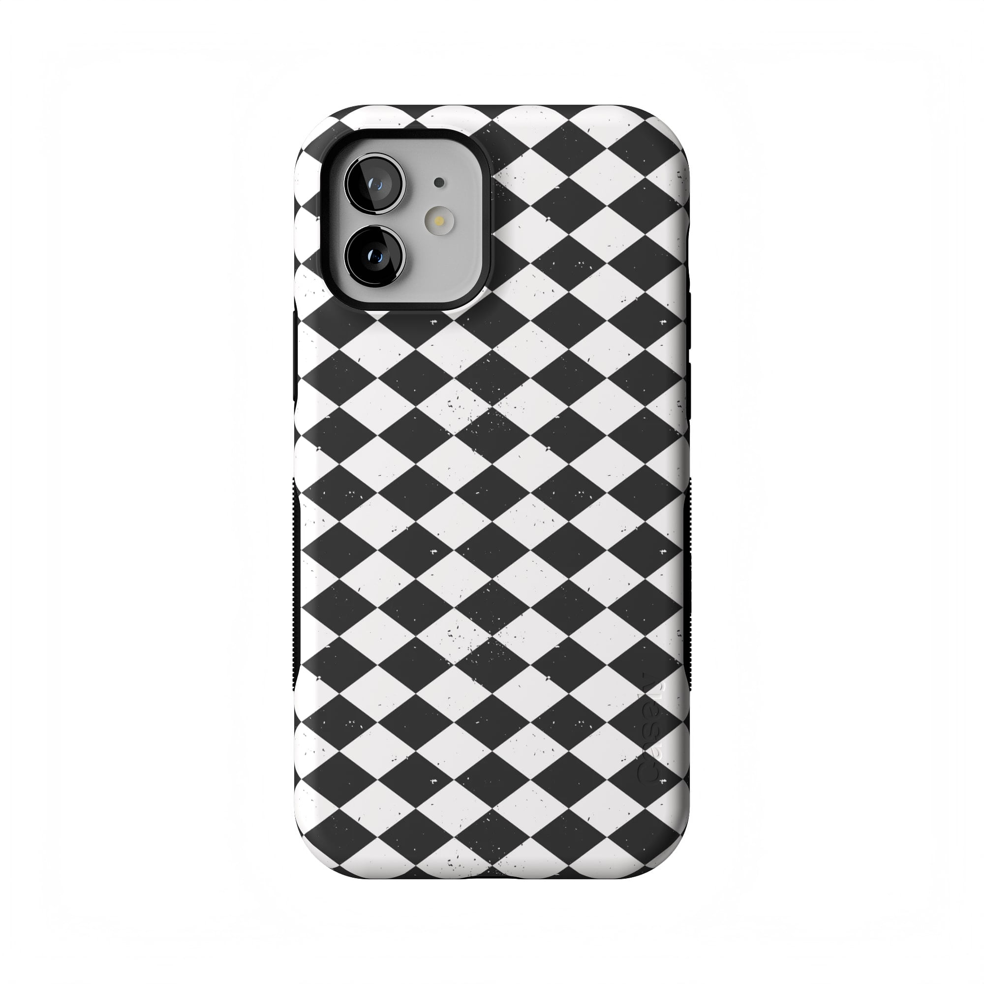Casely iPhone 12 Pro Case | Salem's Hex | Black & White Checkered ...