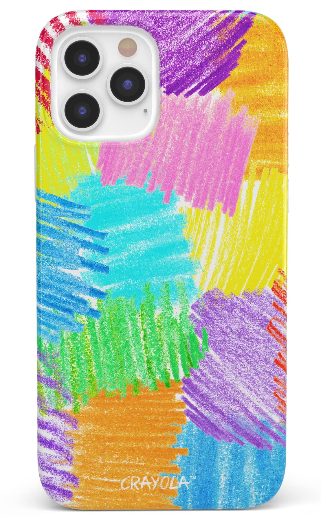 Casely iPhone 12 Pro Max Case | Scribble Me That | Crayola Rainbow ...