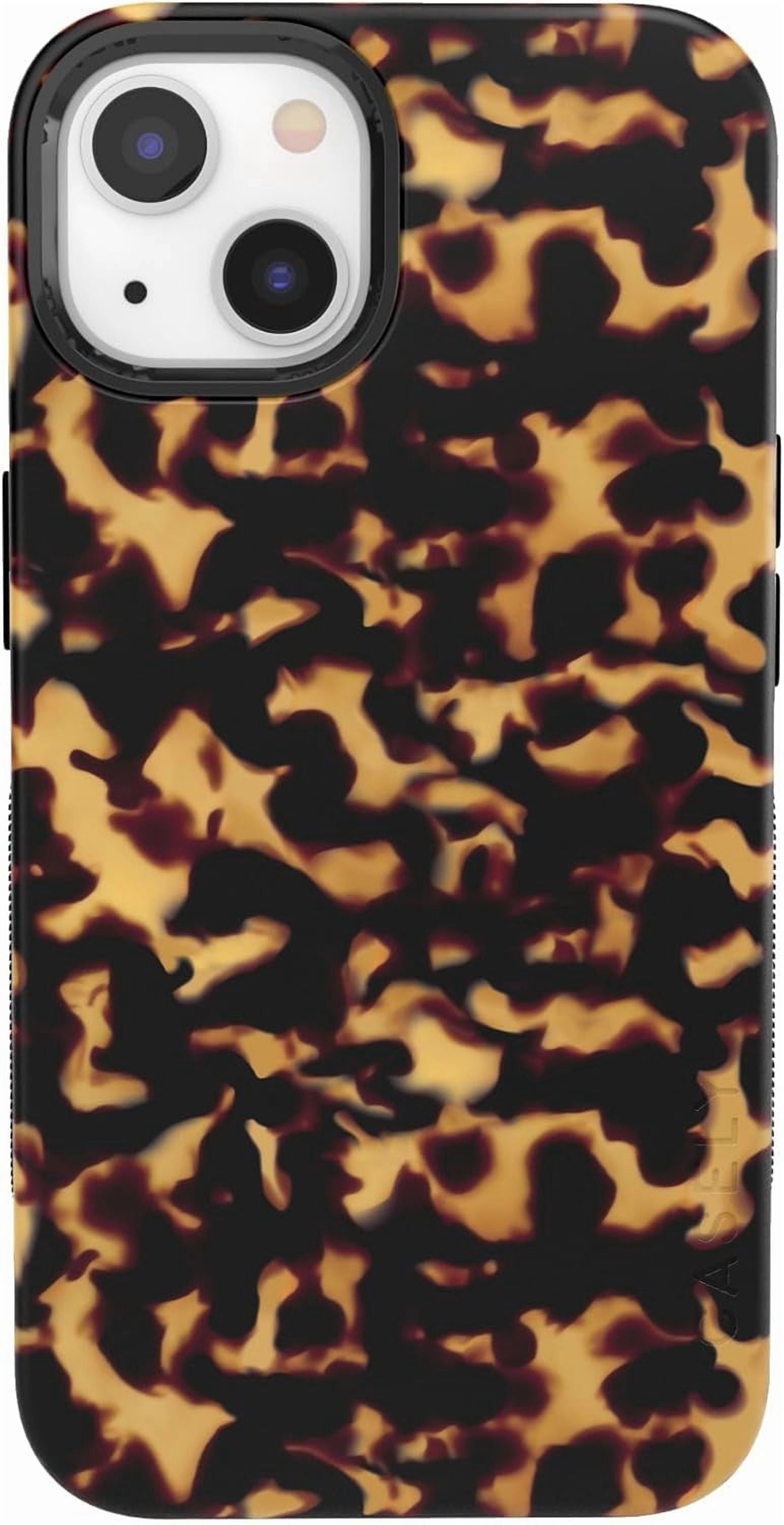 Casely iPhone 13 Case | Shell Shocked | Tortoise Print | Compatible ...