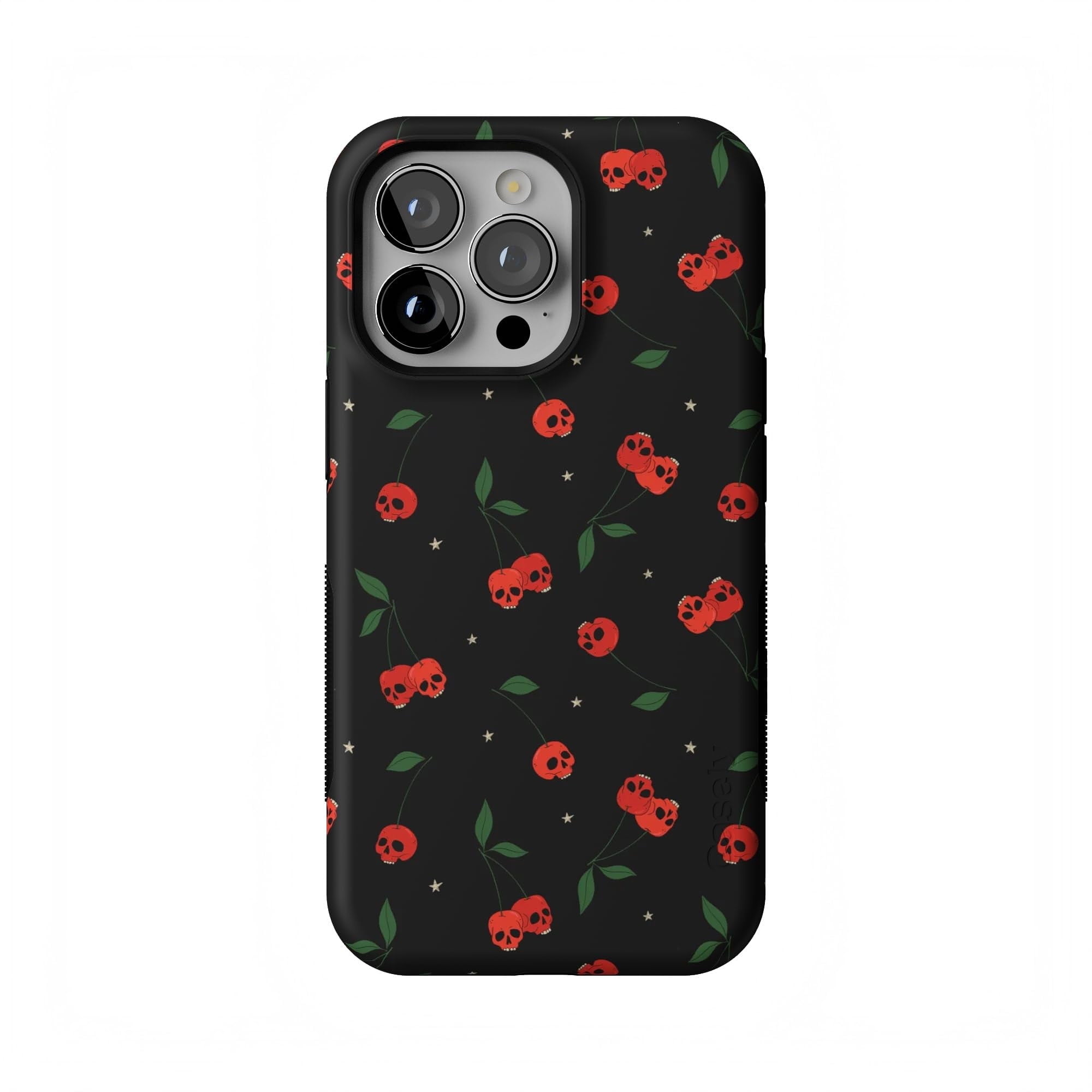 Casely iPhone 13 Pro Case | Sweet Revenge | Cherry Skulls | Bold ...