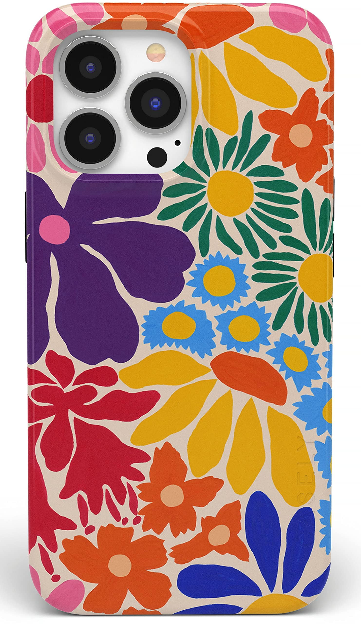 Casely iPhone 13 Pro Max Case | Compatible with MagSafe | Flower Patch | Girly Floral Case ...