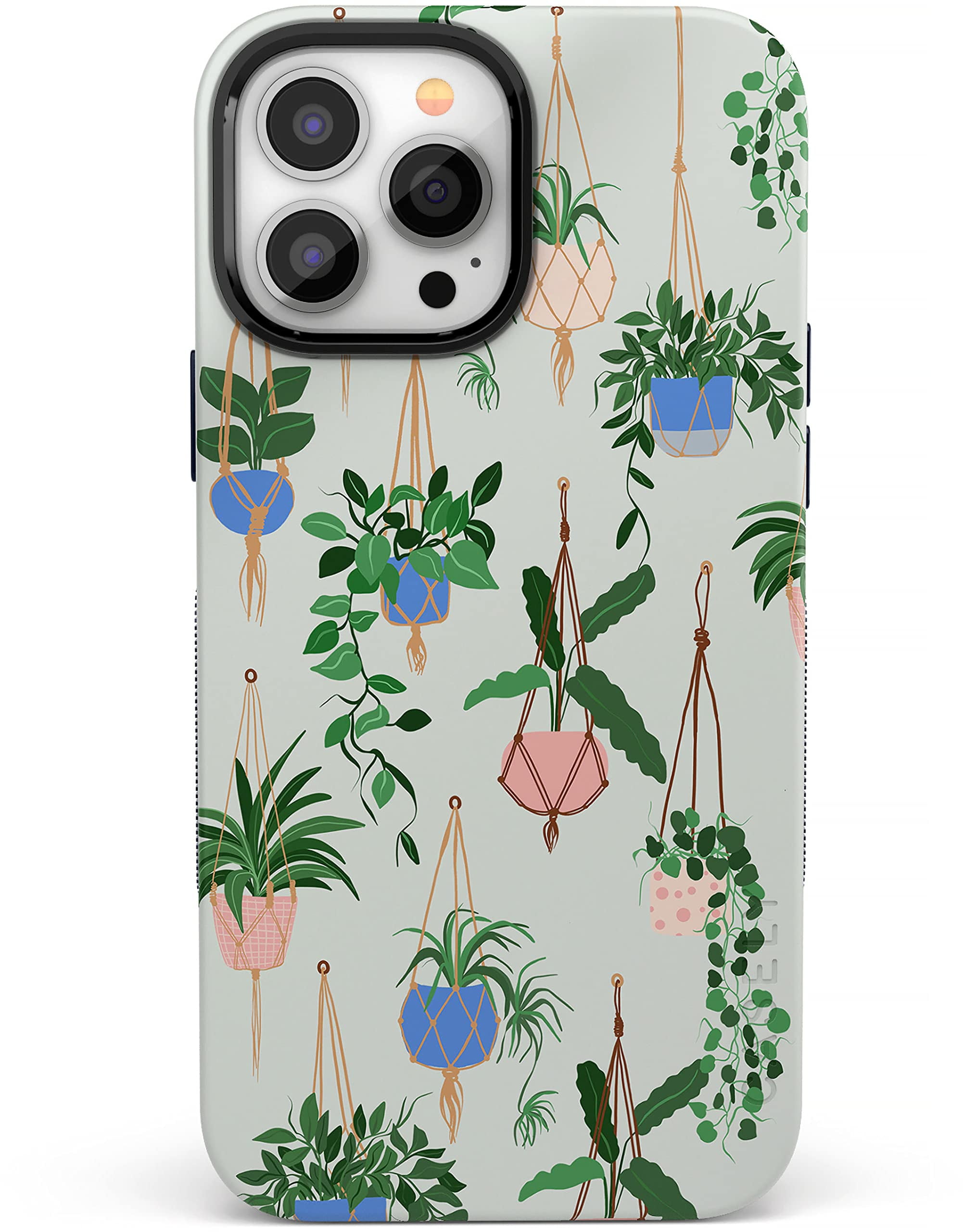 Casely iPhone 14 Pro Max Case | Hanging Around | Potted Plants Case (Bold + Compatible with ...