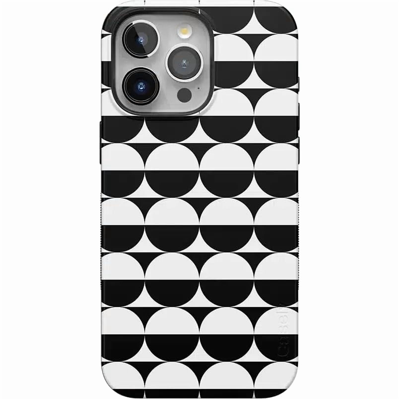 Casely iPhone 15 Pro Case | Half Moon | High Contrast Design | Bold ...