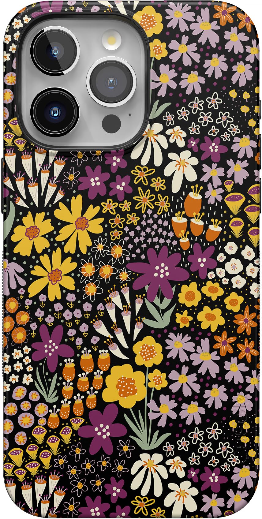 Casely iPhone 15 Pro Max Case |Falling for You | Plum Floral Case ...