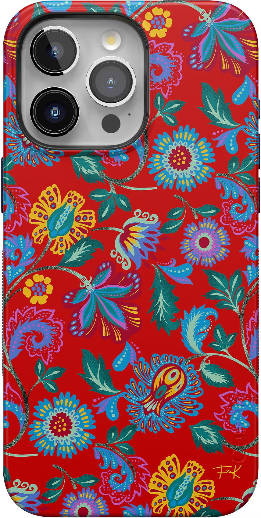 Casely iPhone 15 Pro Max Case | Painted Flowers | Frida Kahlo Floral ...