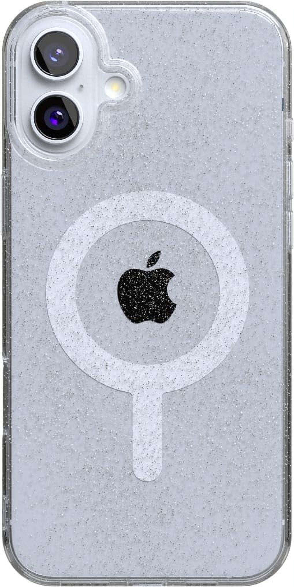 Casely iPhone 16 Case | Glitter Clear Skies | Clear Shimmer Case Clear ...