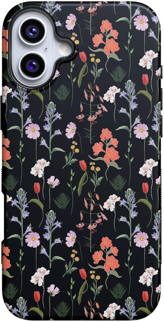 Casely iPhone 16 Plus Case | Secret Garden | Mixed Floral | Bold ...