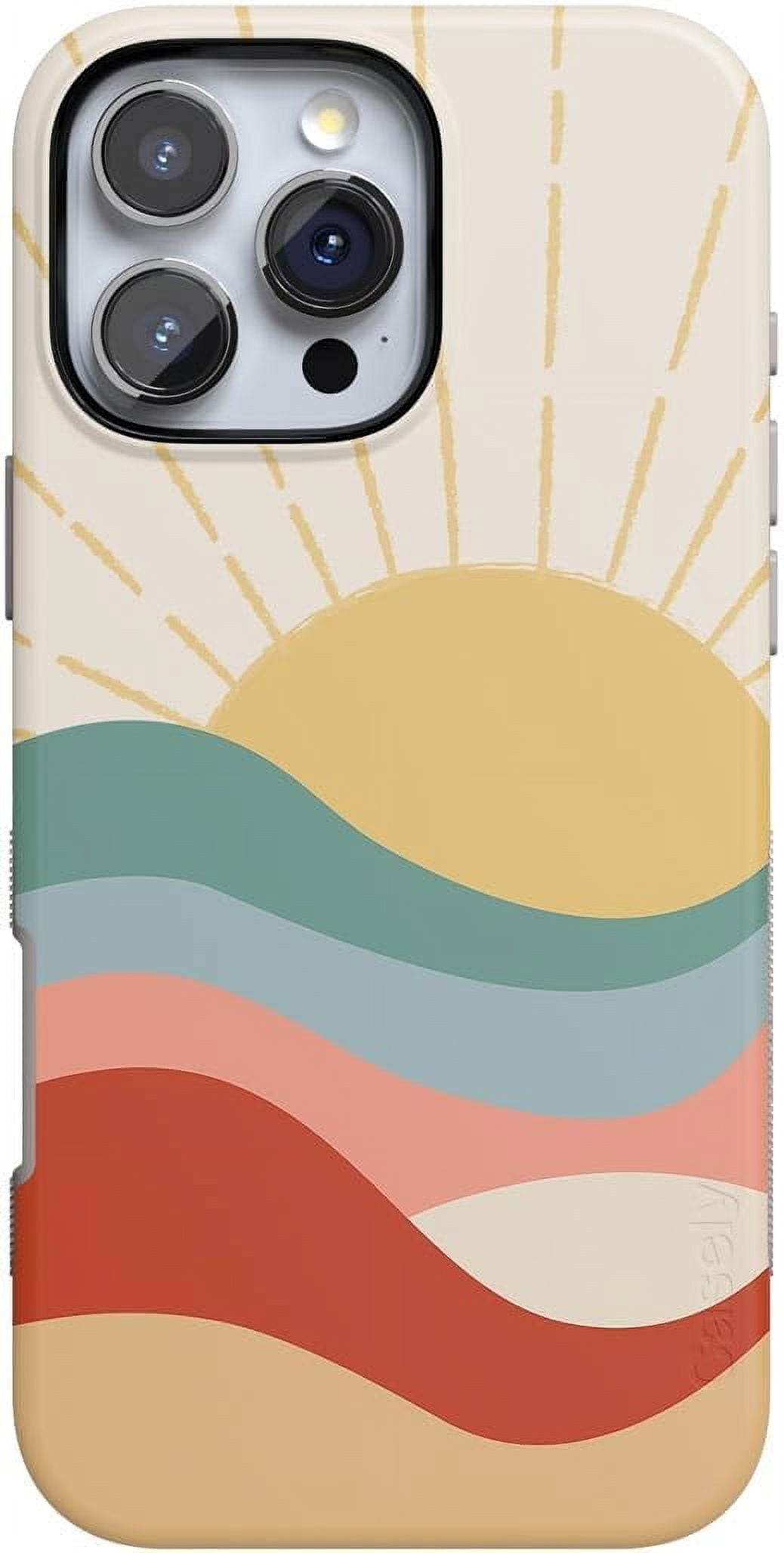 Casely iPhone 16 Pro Case | Here Comes The Sun | Colorblock Sunset ...