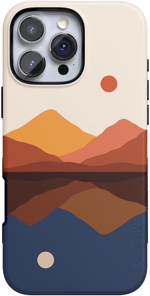 Casely iPhone 16 Pro Max Case | Opposites Attract Day Night Colorblock ...