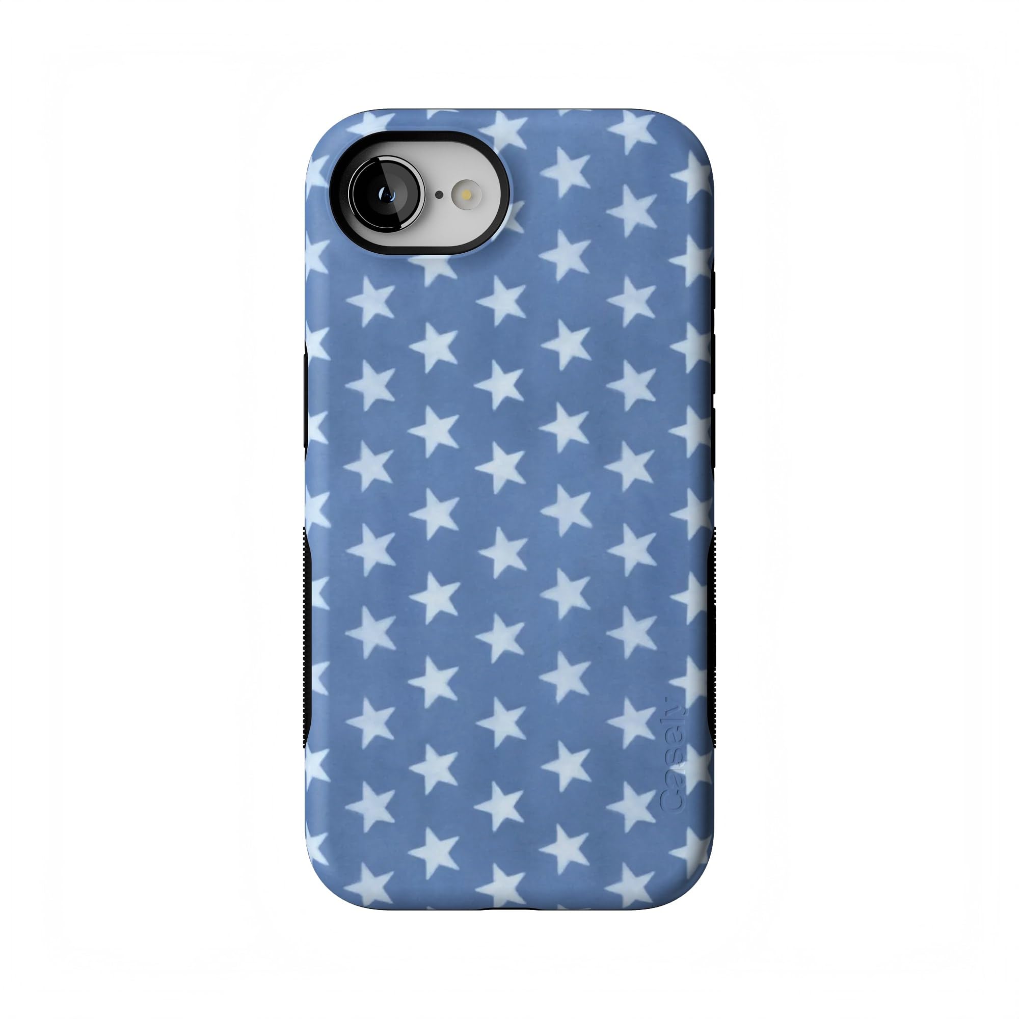 Casely iPhone 16e Case | Coastal Blues | Denim Stars | Compatible with ...