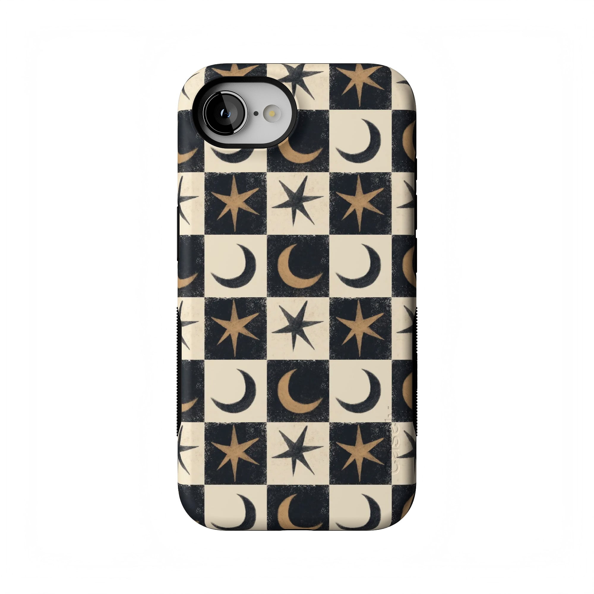 Casely iPhone 16e Case | Mystic Moonstar | Black Celestial | Compatible with MagSafe | Bold ...
