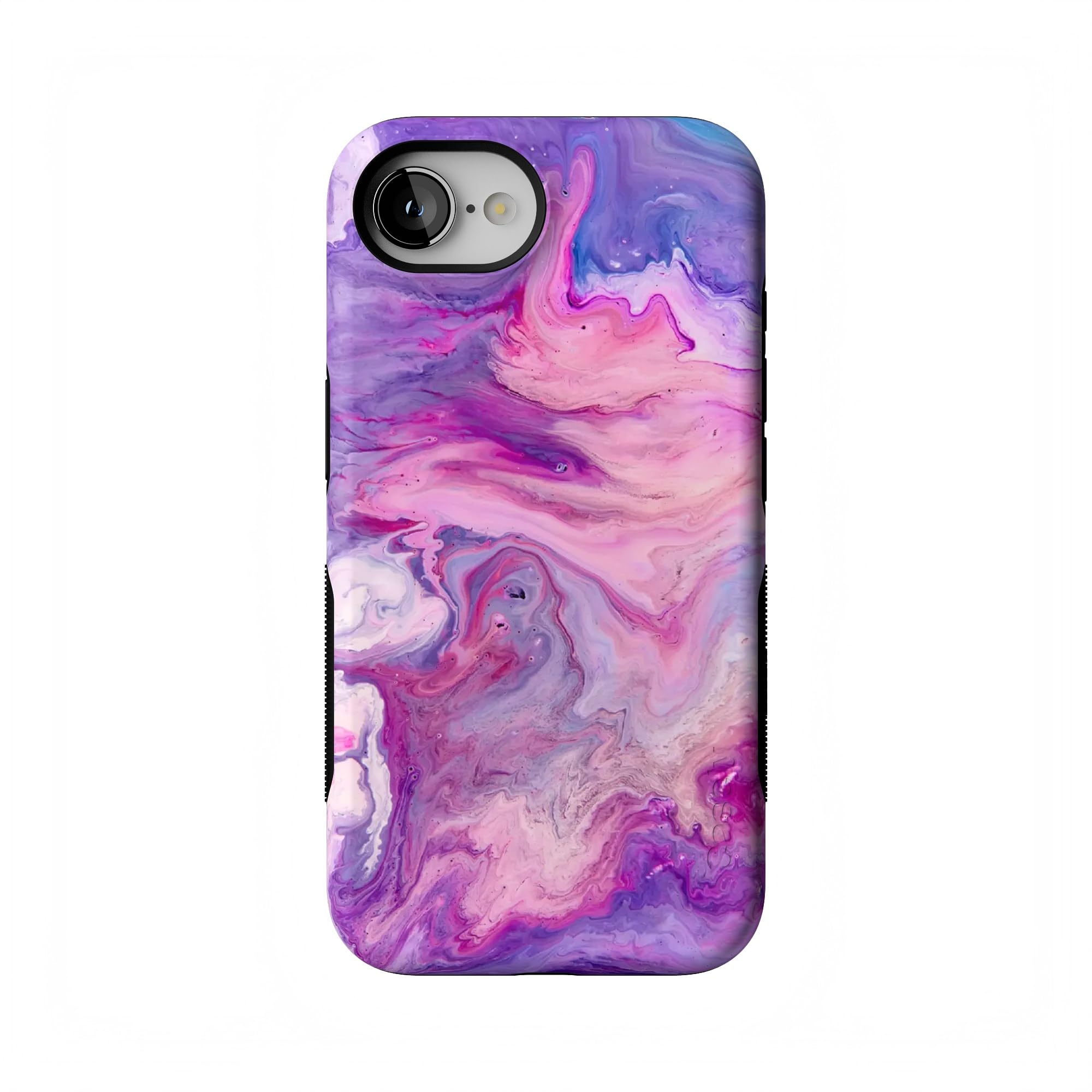 Casely iPhone 16e Case | Tie Dying Over You | Purple Marble ...
