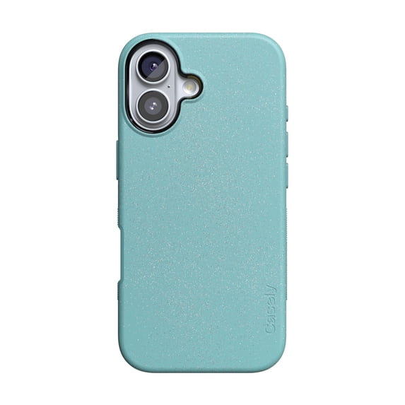Casely iPhone 17 Case | Aquamarine | Ocean Blue Shimmer | Compatible ...
