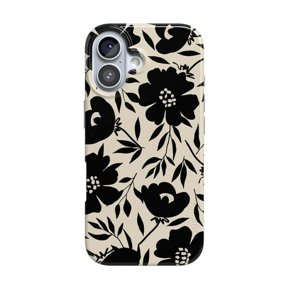 Casely iPhone 17 Case | Dark Fantasy | Contrast Floral | Compatible ...