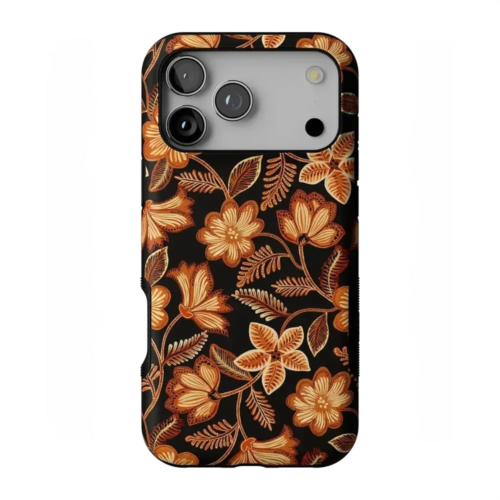 Casely iPhone 17 Pro Max Case | Maple Flowers | Floral Foliage | Bold ...