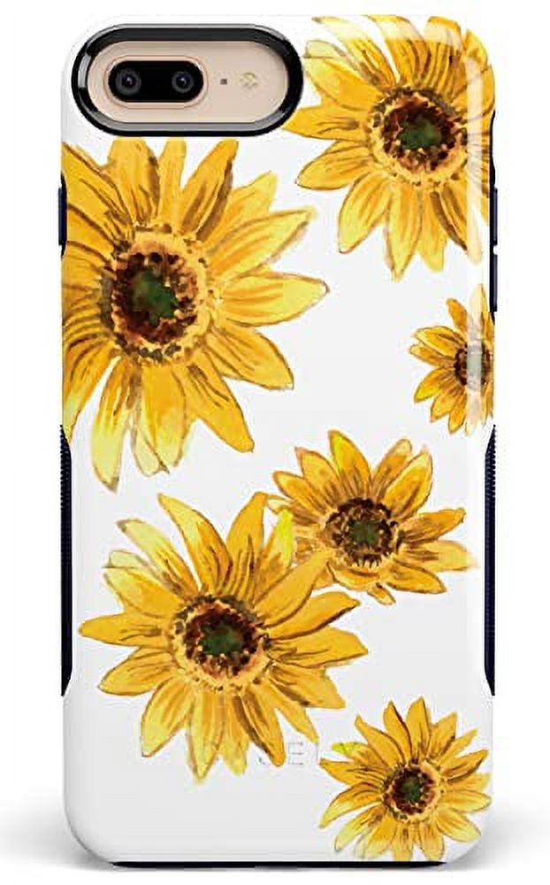 OTM Prints Clear Phone Case, Sunflowers Yellow - iPhone 6/6s/7/7s ...