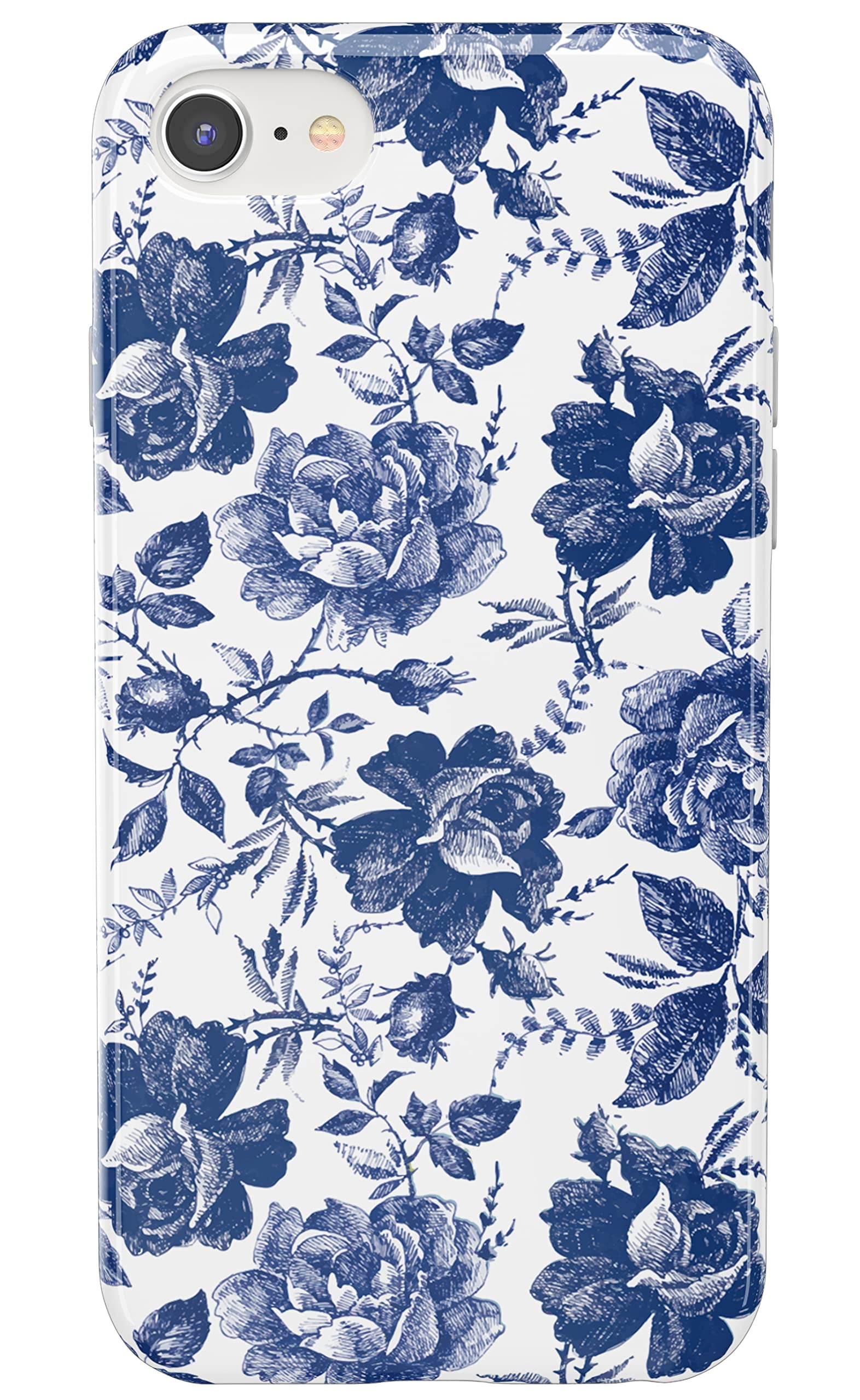 Casely iPhone SE (2020 & 2022), 8, 7, 6/6s Floral Case | Rose to Fame ...