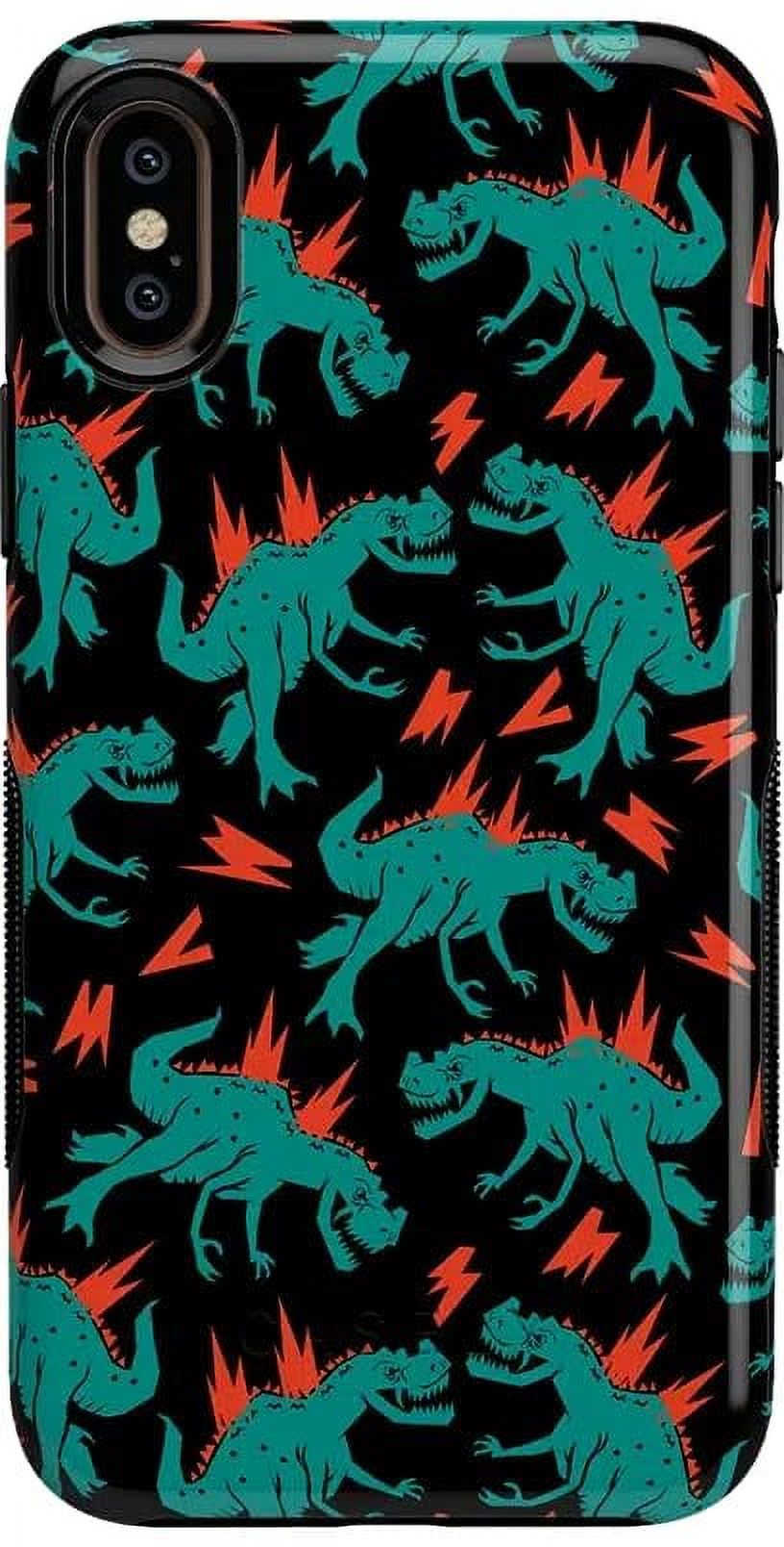 Casely iPhone X Case | You're Dino-mite | Green Dinosaur Case | Bold ...