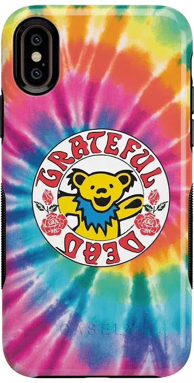 Casely iPhone X/XS Case | On Tour | Grateful Dead Tie Dye Sticker ...