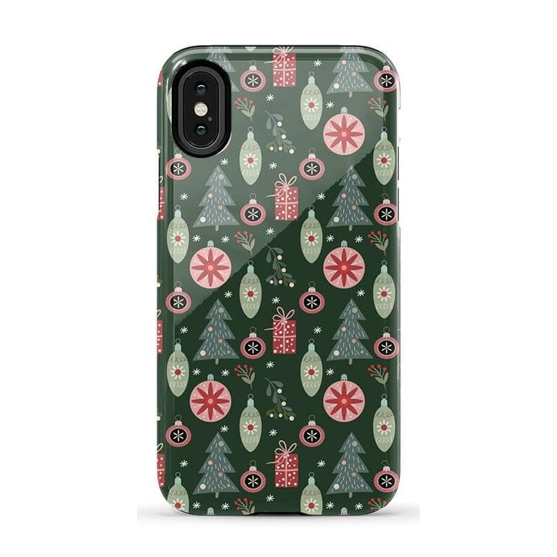 Casely iPhone X/XS Case | Tinsel Town | Christmas Ornament | Essential ...