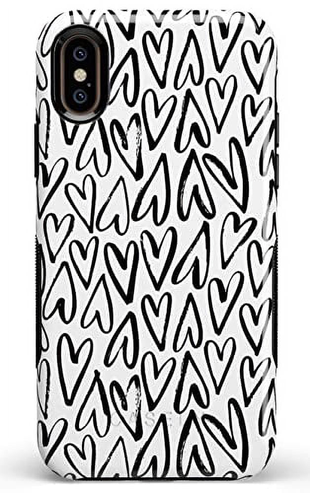 Casely iPhone X/XS Phone Case | Heart Throb | Endless Hearts Case | 360 ...