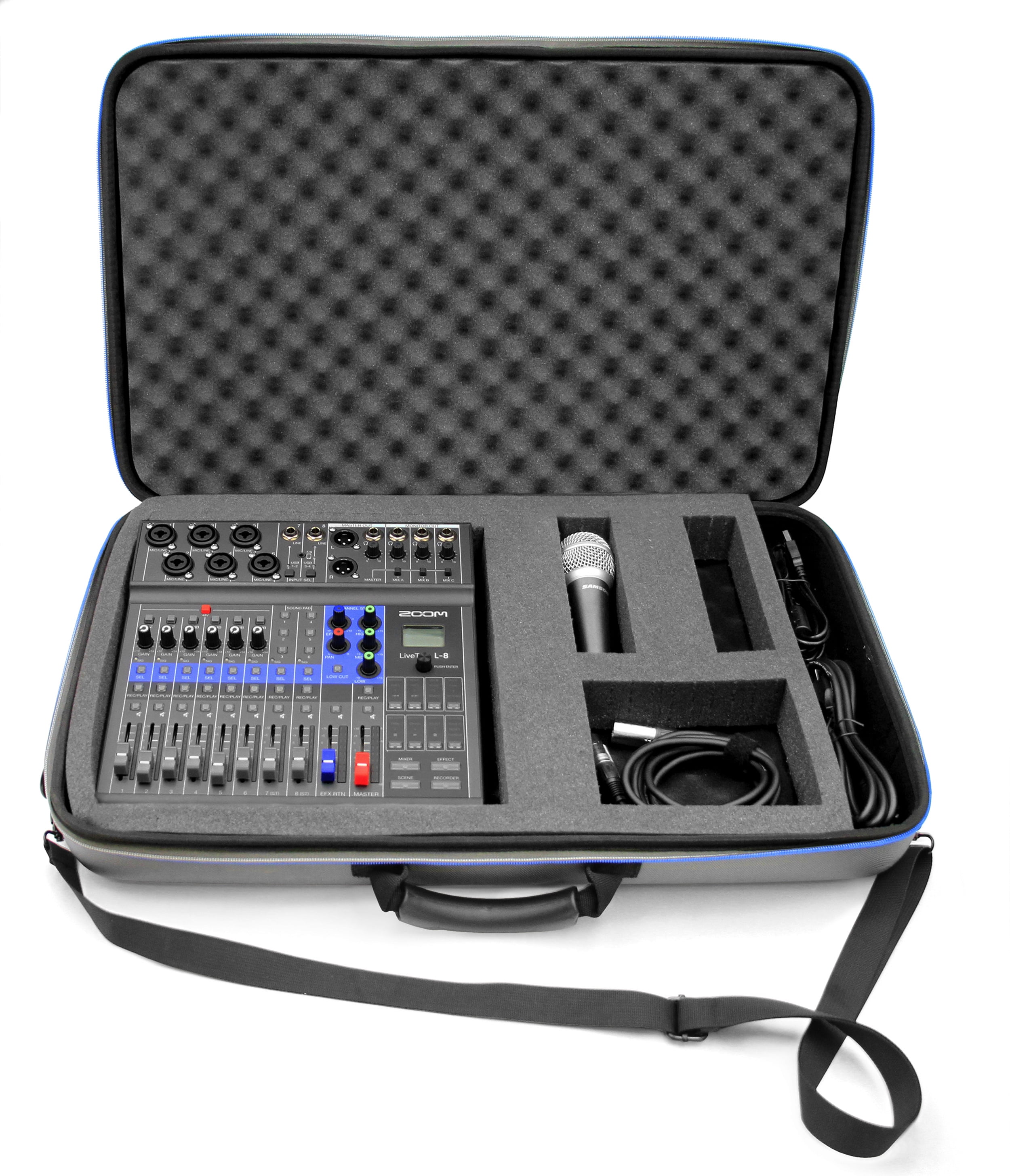 Casematix Audio Mixer Bag Case fits 19" x 12.5" x 3" Controller ...