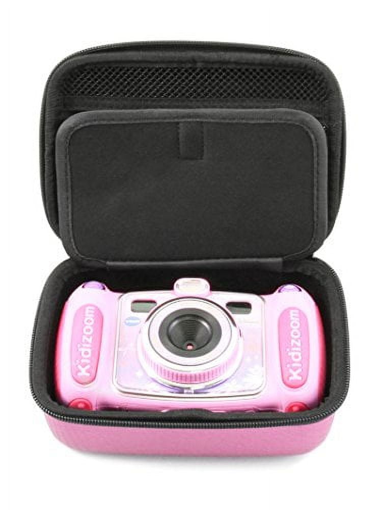 Casematix Pink Kids Camera Case For Vtech Kidizoom Camera Pix Duo Twist ...