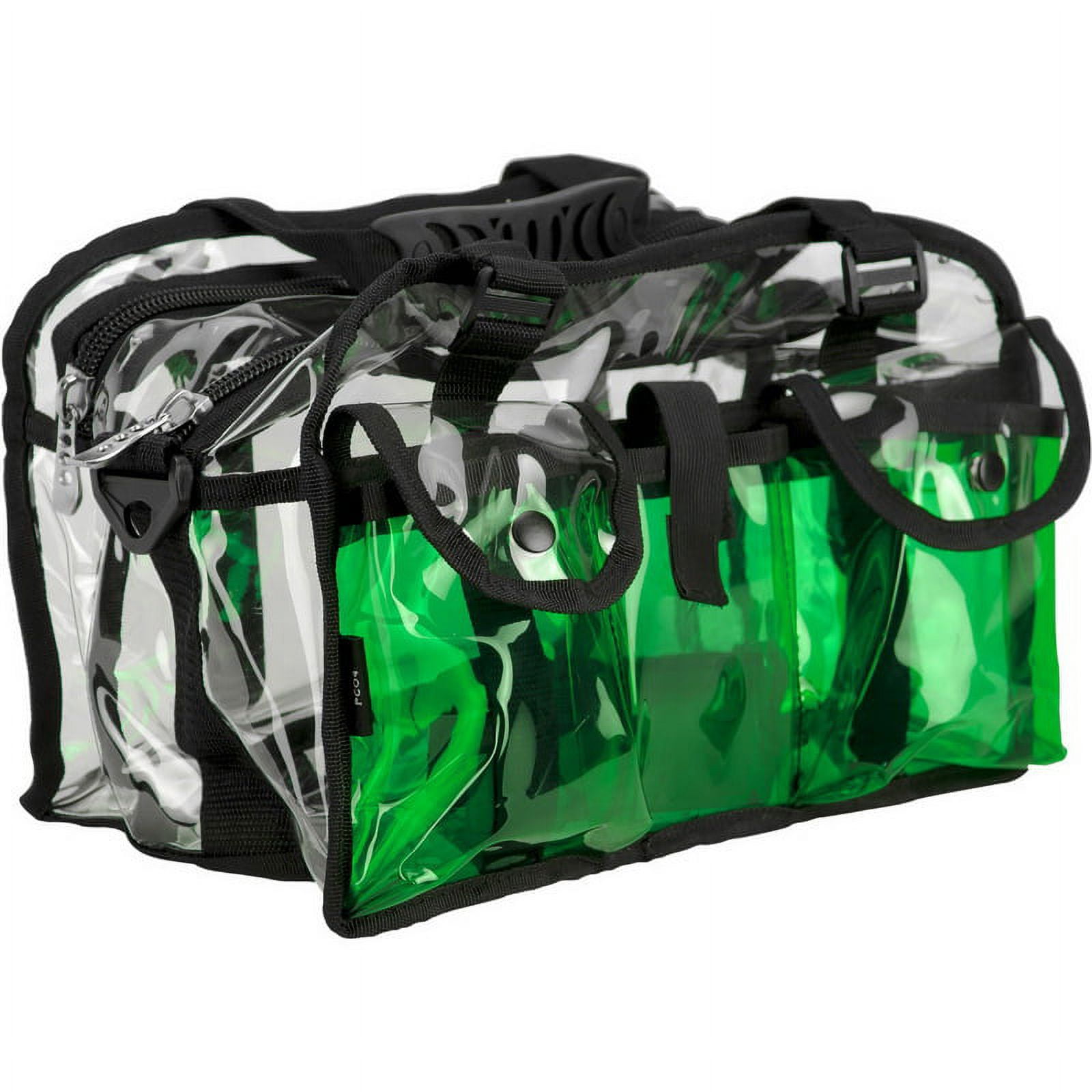 Casemetic Green Clear Set Bag Double Storage Compartment 3 External ...