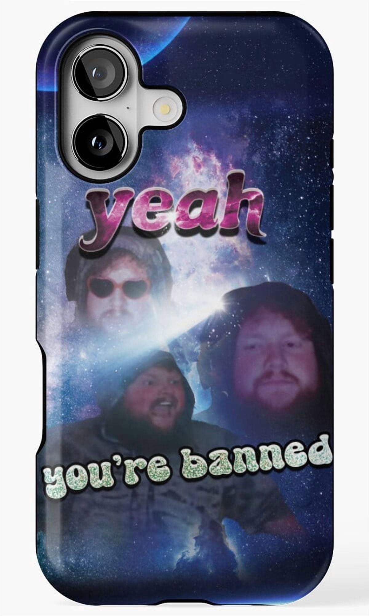 Caseoh Banned Me Funny Streamer Meme Saying Phone Case for iPhone 17 16 ...