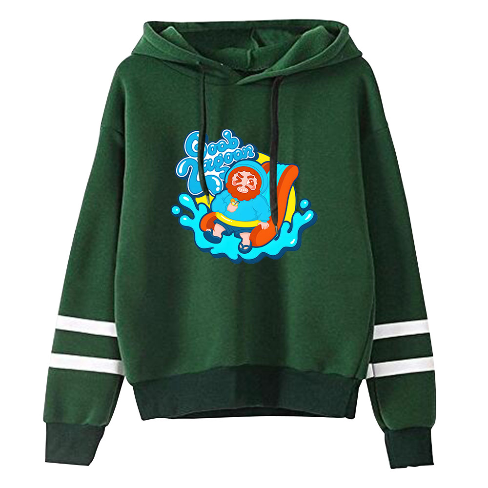 Caseoh Goob Lagoon Hoodie Women Men Pocketless Hooded Sweatshirt Long ...
