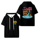 Caseoh Goob Lagoon Staff Hooded T-shirt Women Men Short Sleeve Tee ...