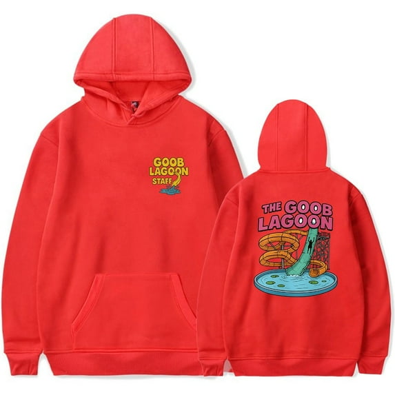 Caseoh Goob Lagoon Staff Hoodie Unisex Long Sleeve Pullover Casual ...