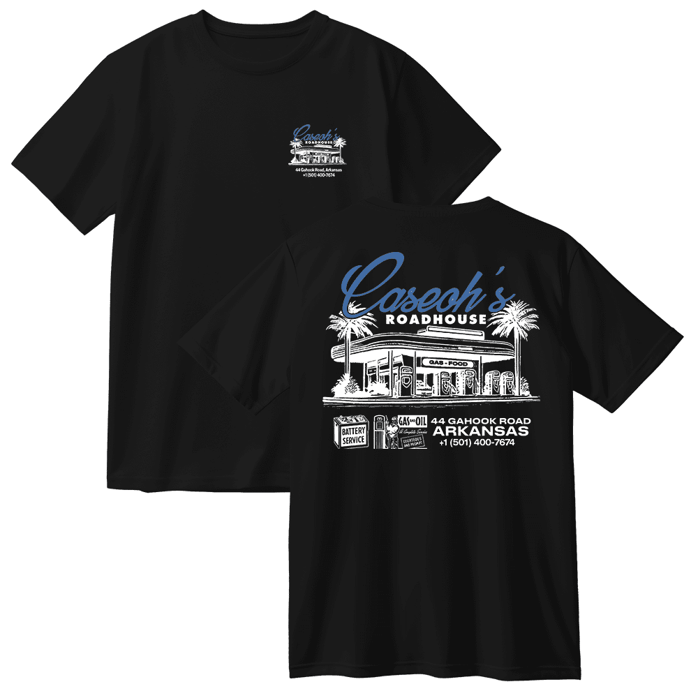 Caseoh Roadhouse Cotton T-shirt Women Men Short Sleeve Crewneck Fashion ...