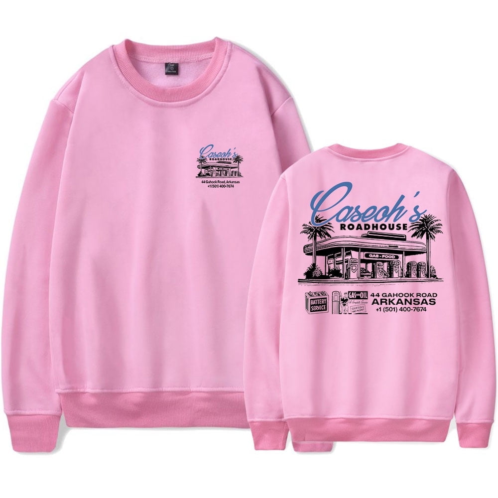 Caseoh Roadhouse Crewneck Long Sleeve Pullover Women Men Fashion ...