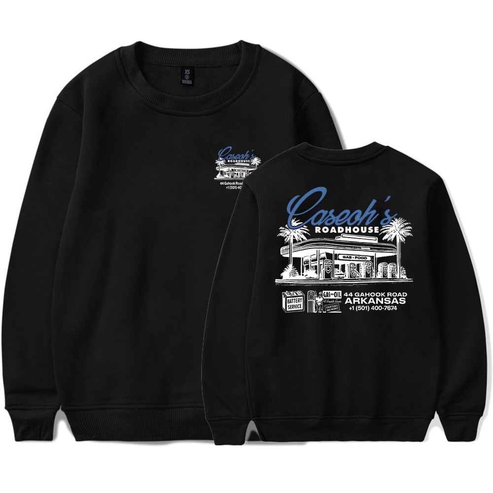 Caseoh Roadhouse Crewneck Long Sleeve Pullover Women Men Fashion ...