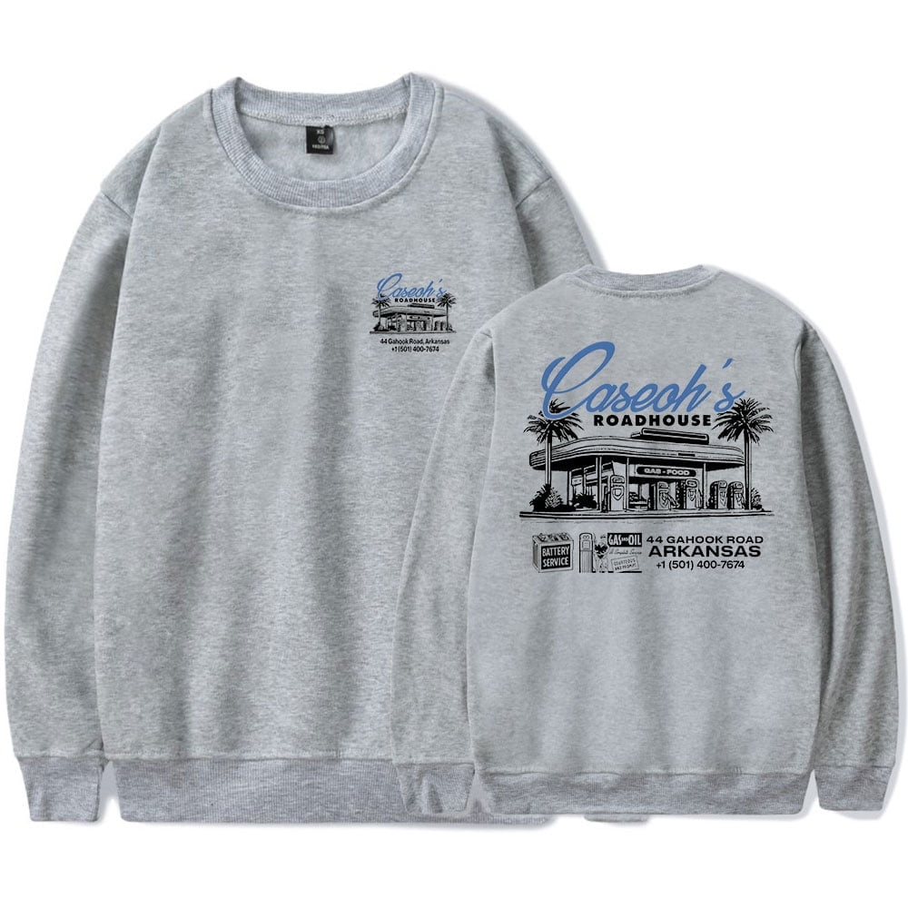 Caseoh Roadhouse Crewneck Long Sleeve Pullover Women Men Fashion ...